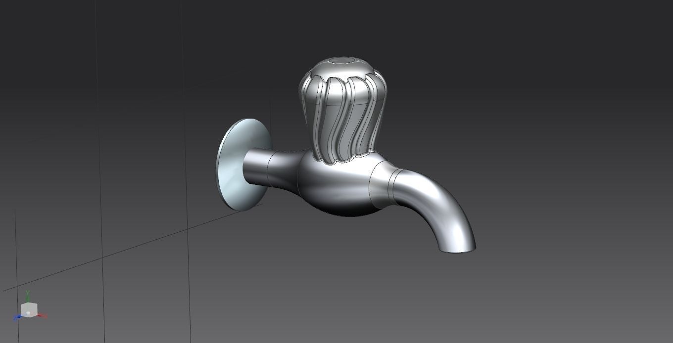 Water Tap free 3D model | CGTrader