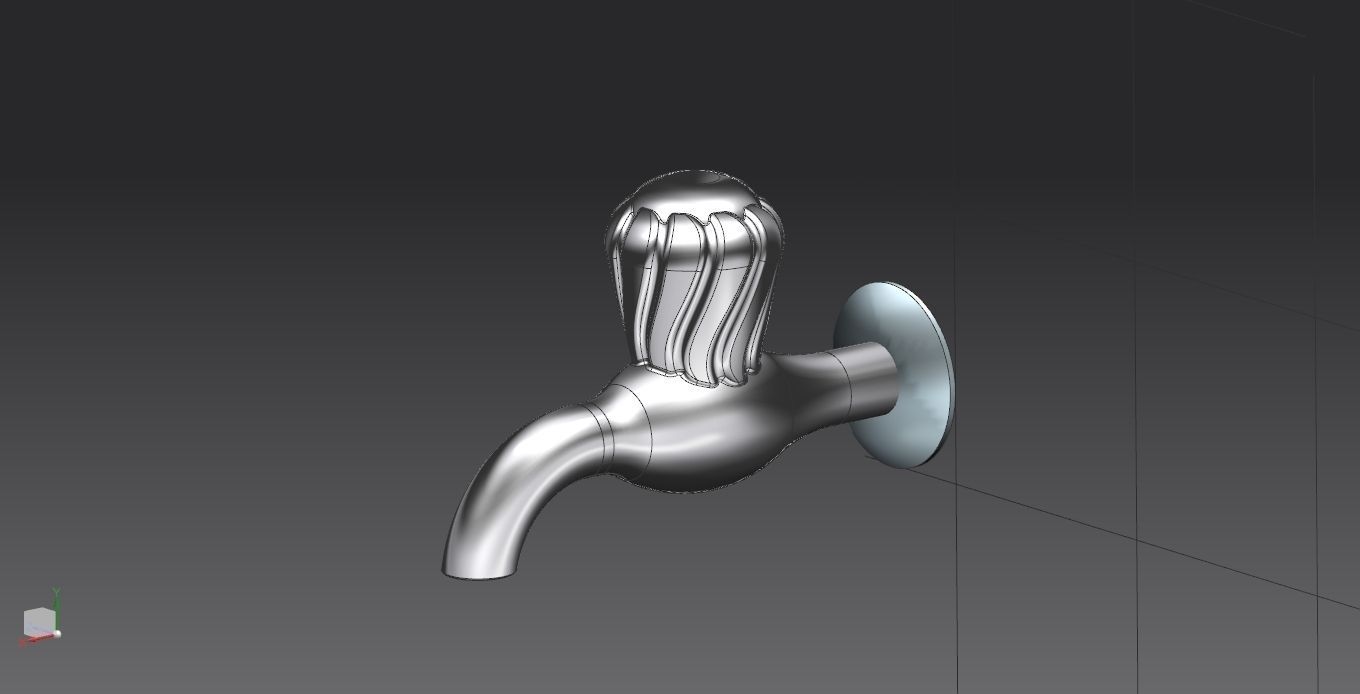 Water Tap free 3D model | CGTrader