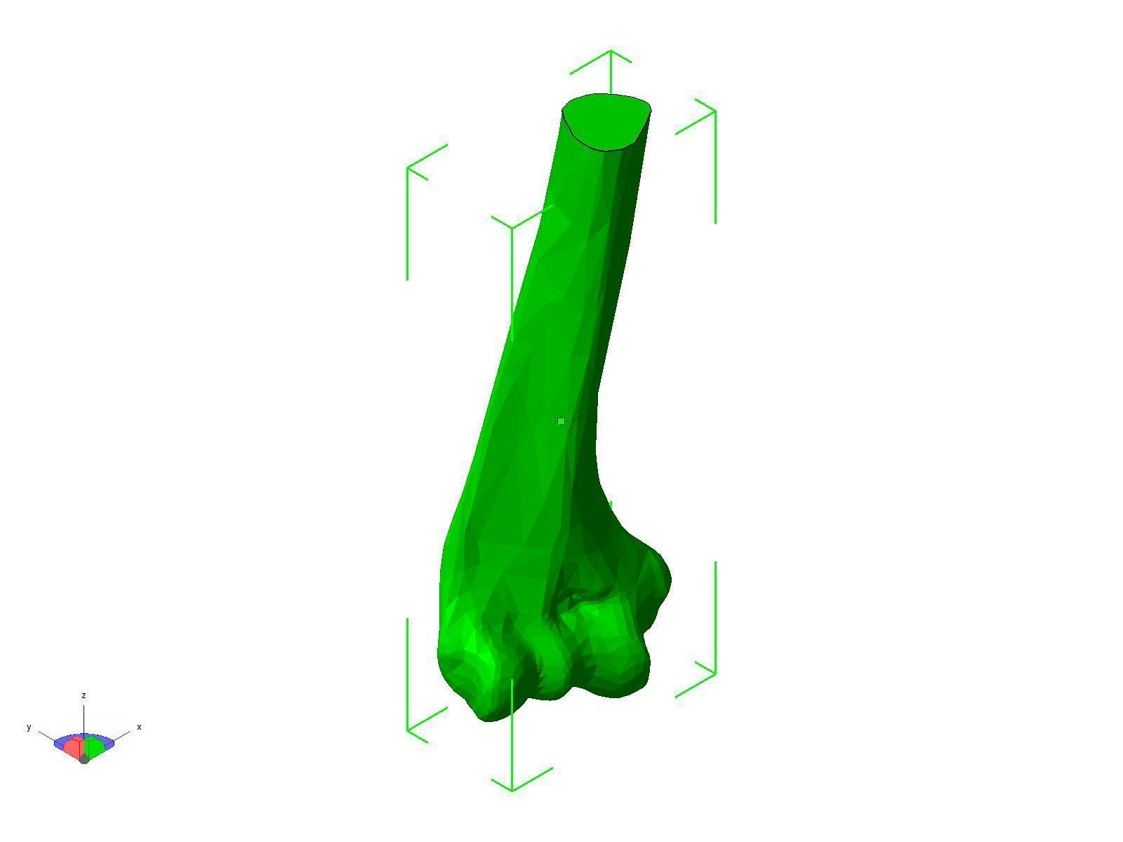 Humerus Bone - Right Human Upper Arm 3D model 3D printable | CGTrader