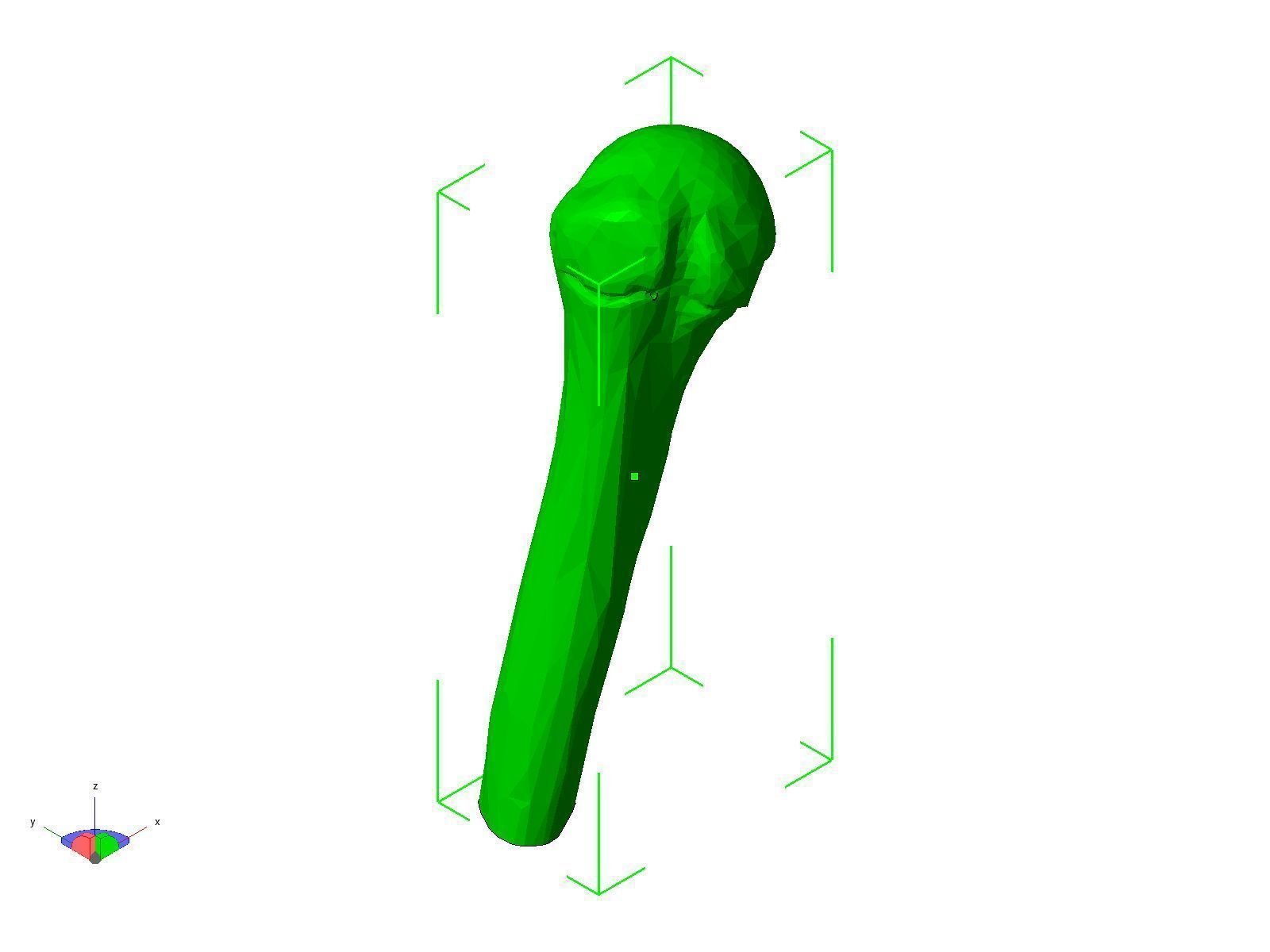 Humerus Bone - Right Human Upper Arm 3D model 3D printable | CGTrader