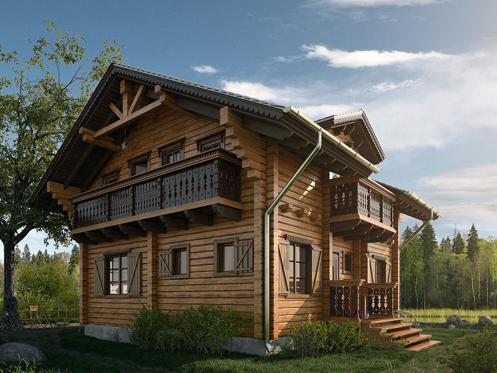 House Chalet 3D model | CGTrader