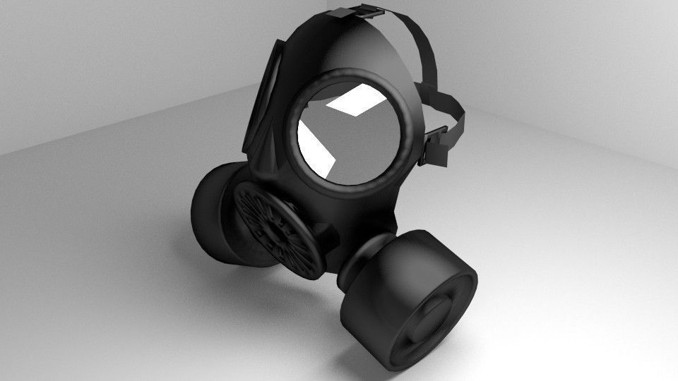 Gasmask gas mask 3D model | CGTrader