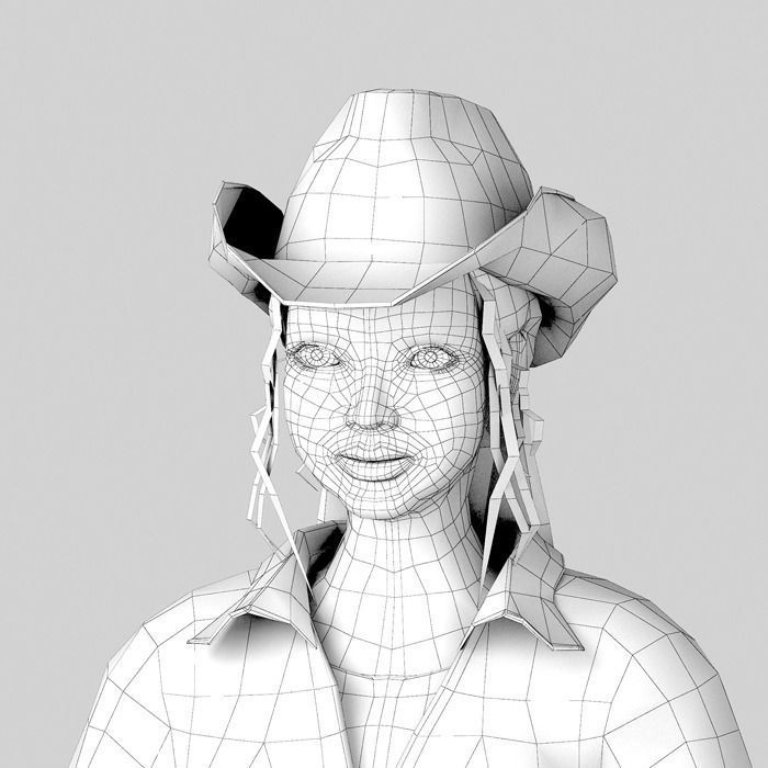 3D model Martha VR / AR / low-poly | CGTrader