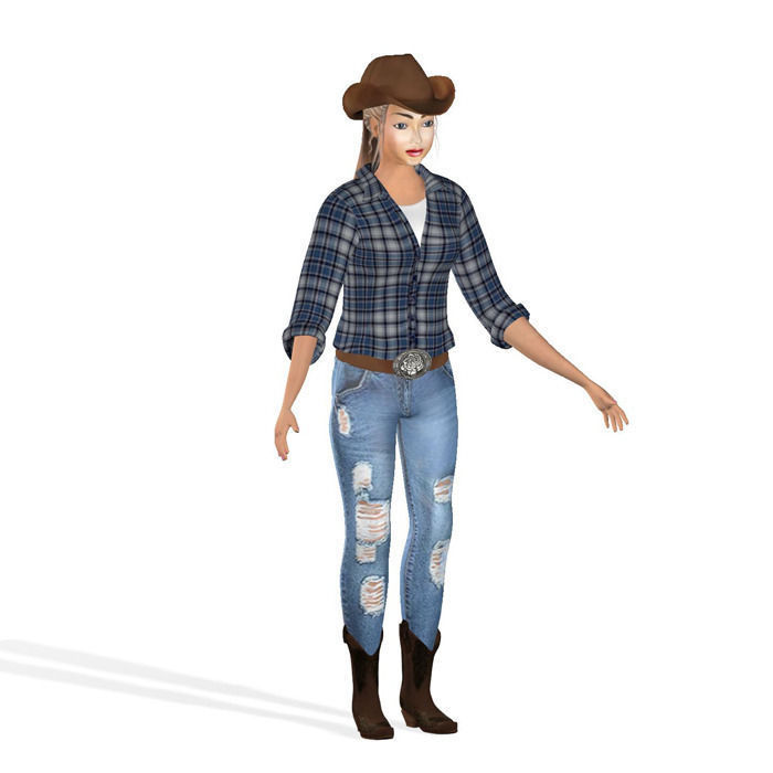 3D model Martha VR / AR / low-poly | CGTrader