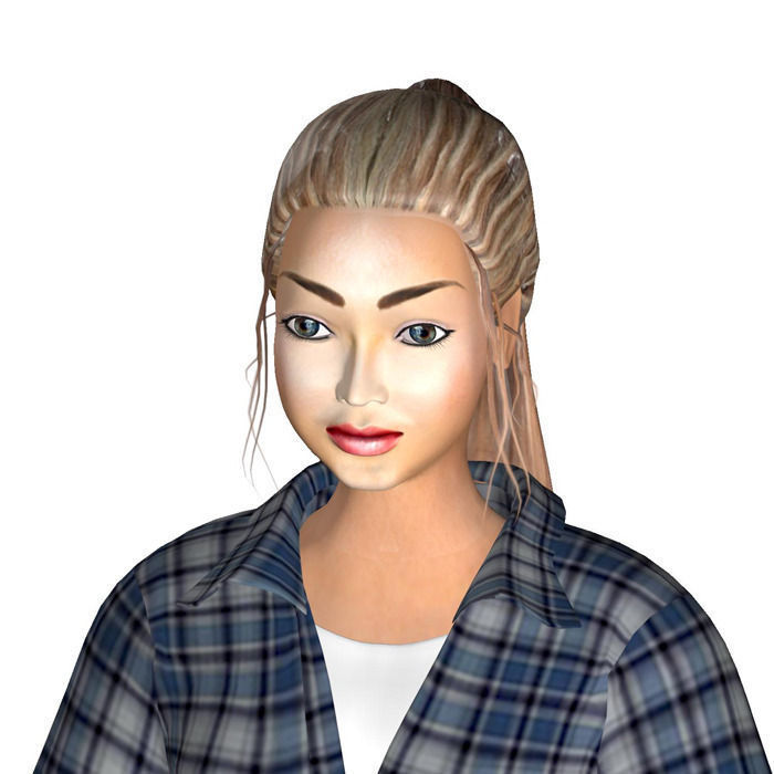 3D model Martha VR / AR / low-poly | CGTrader