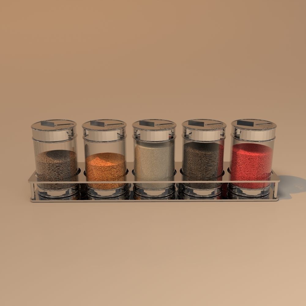 Spice rack 3D model | CGTrader