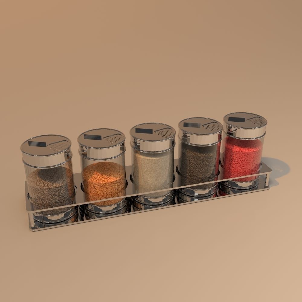 Spice rack 3D model | CGTrader