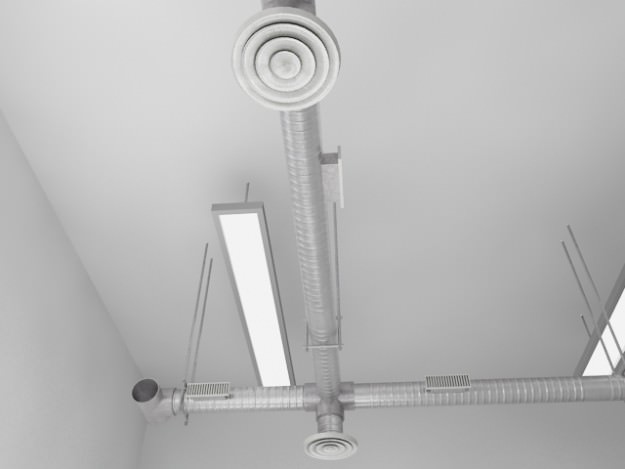Ventilation system 3D model | CGTrader