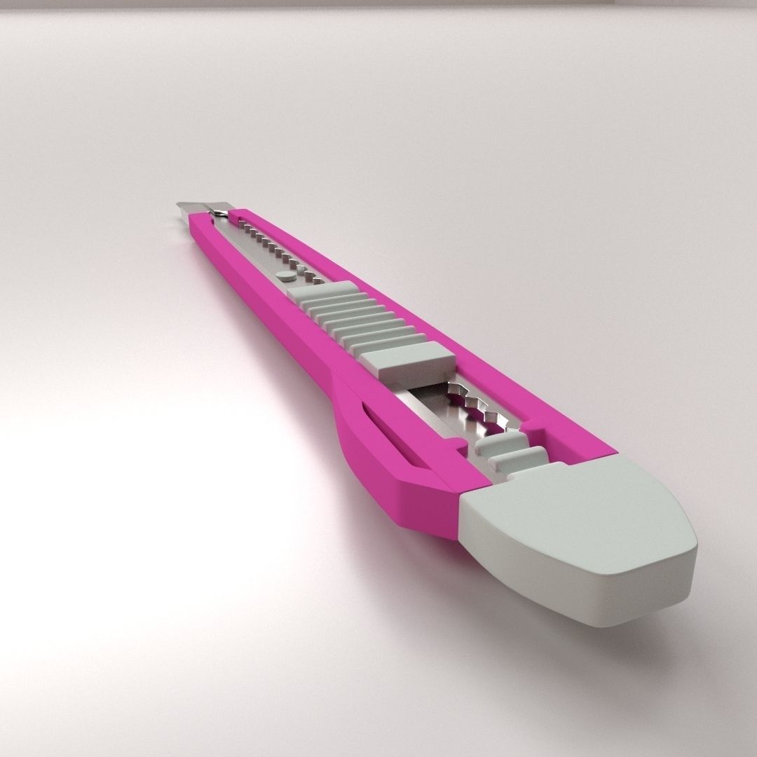 Box Cutter 3D model | CGTrader