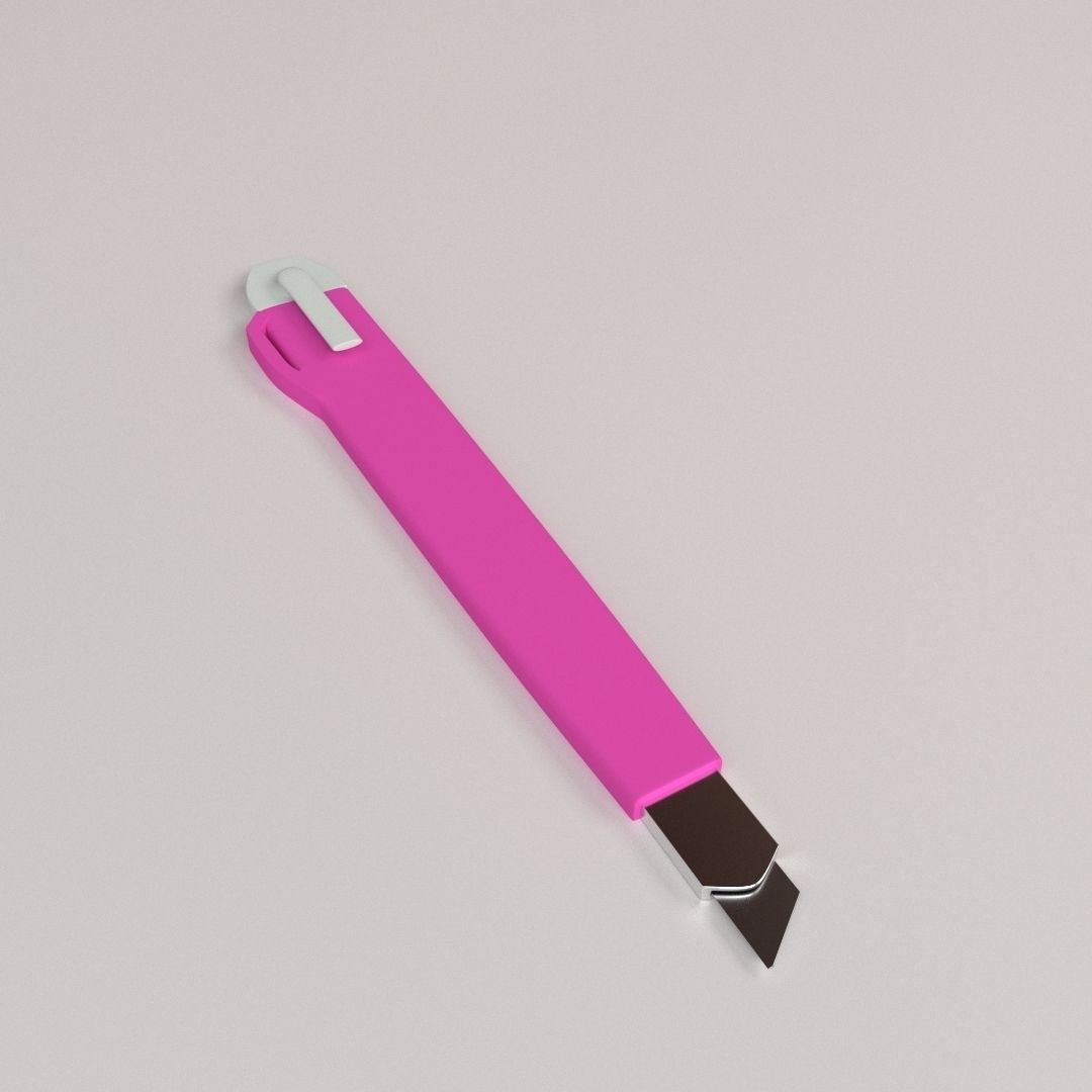 Box Cutter 3D model | CGTrader
