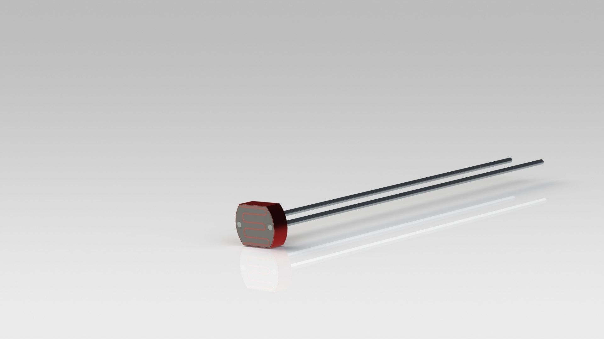 LDR metal rod with tip free 3D model | CGTrader