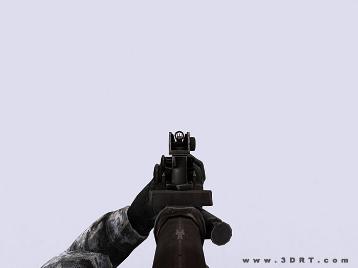 3D model 3DRT-Modern firearms animated pack VR / AR / low-poly rigged ...