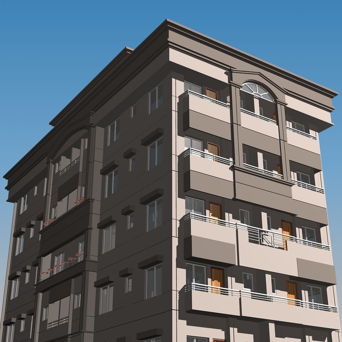 High Definition Building 01 3D Model .max .obj .3ds .fbx .lwo .lw .lws ...