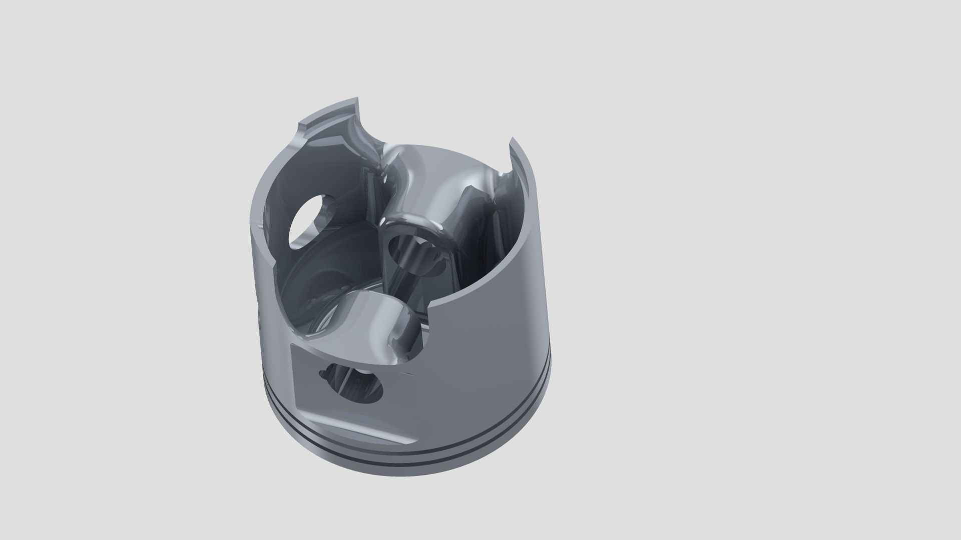 Racing Piston free 3D model | CGTrader