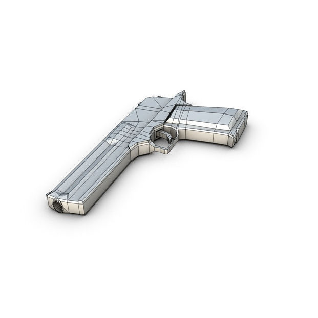 Magnum Gun 3D model | CGTrader