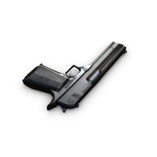 Magnum Gun 3D model | CGTrader
