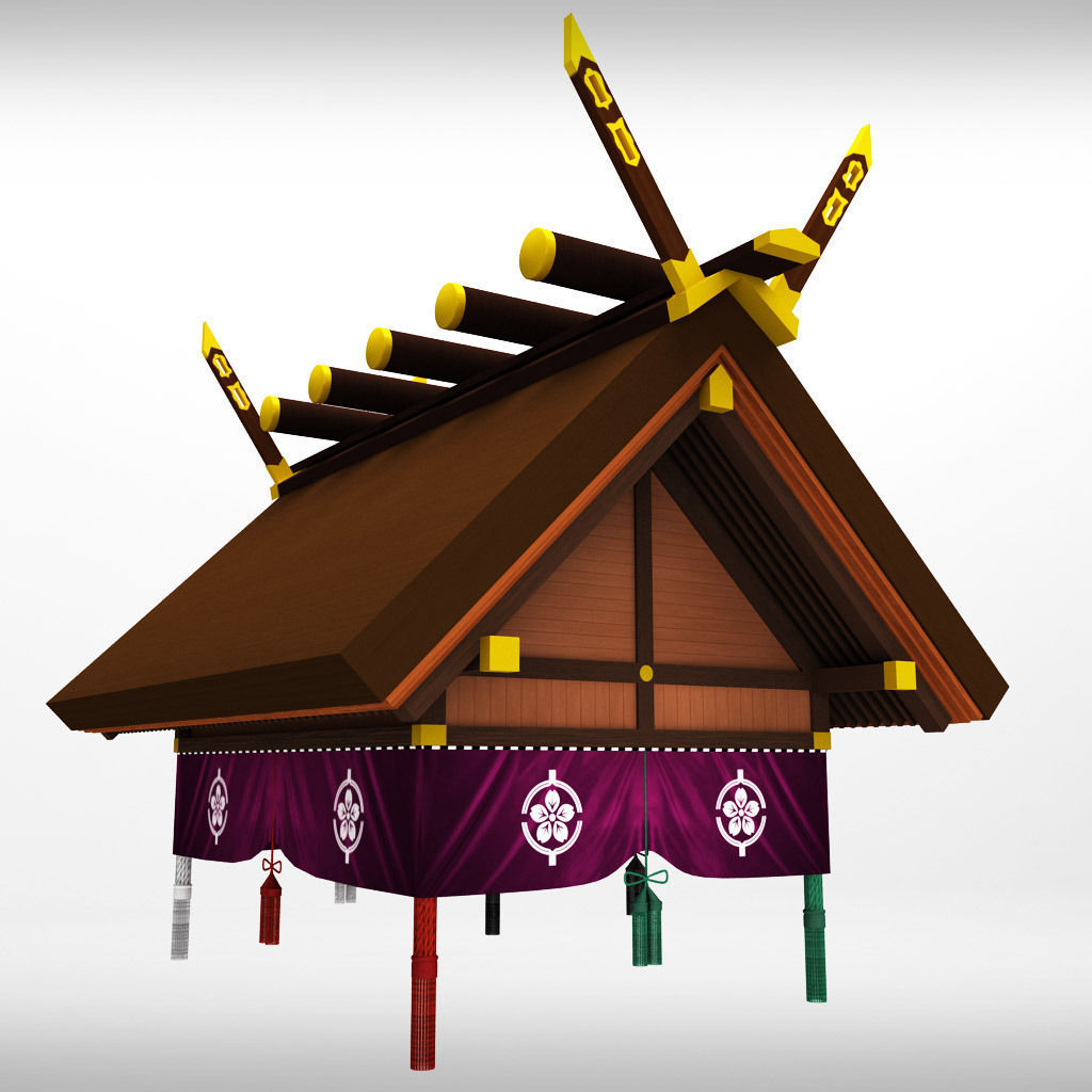 Sumo roof arena sport 3D model | CGTrader