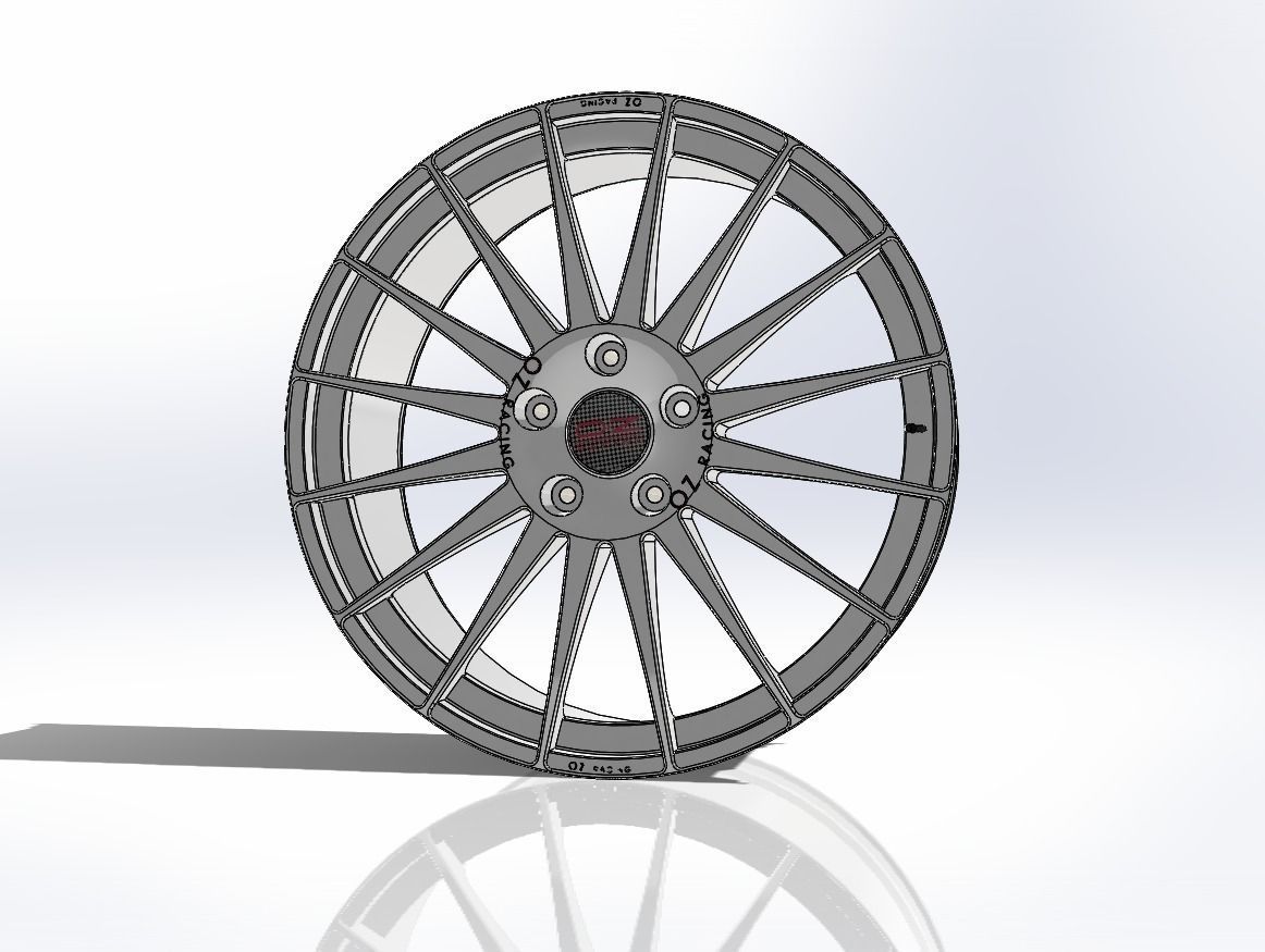 OZ WRC Superleggera 3D model | CGTrader