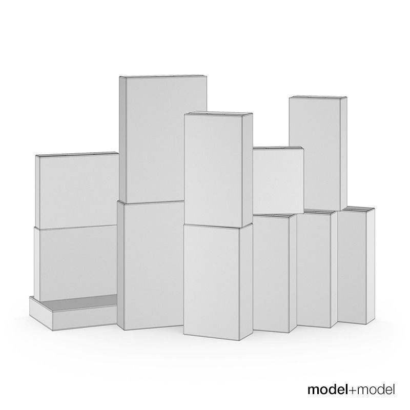 Cereal boxes 3D model | CGTrader