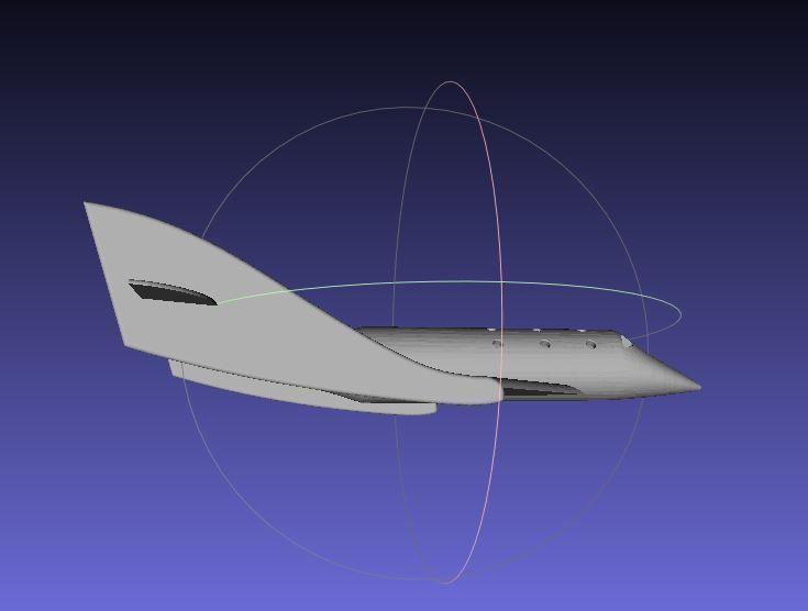 Virgin Galactic Space ship two 3D model | CGTrader
