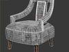 Brabbu Eanda Armchair 3D model | CGTrader