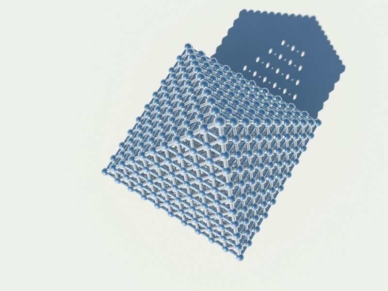 Triangle grid 3D Model .obj .3ds .fbx .c4d .stl - CGTrader.com