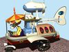 Wacky Races Professor Pat Pending car Number 3 3D Model 3D model | CGTrader