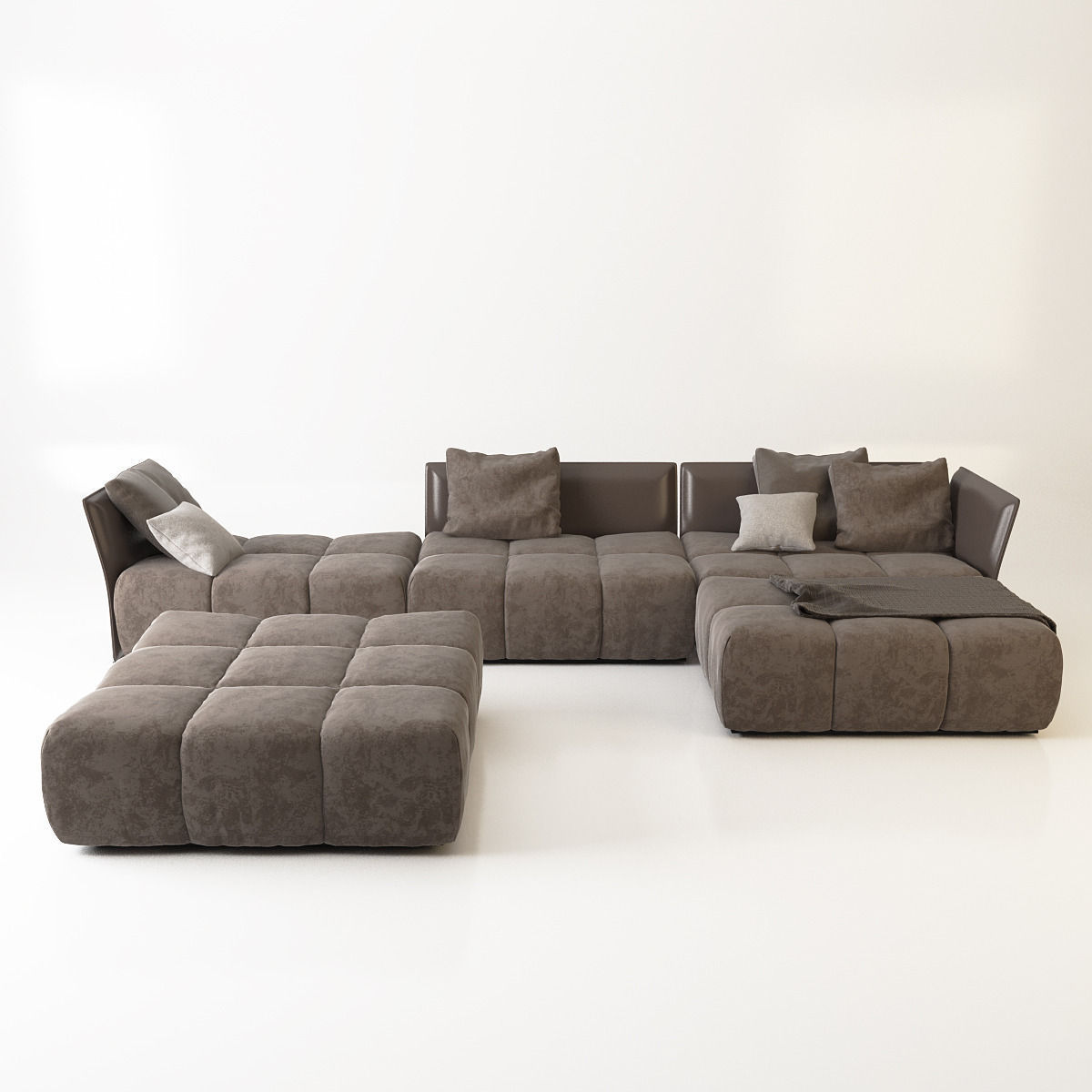 sofa Saba Pixel 3D Model .max .obj .fbx - CGTrader.com