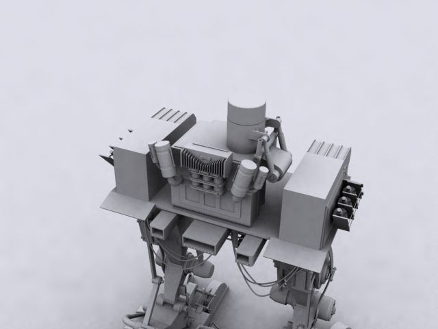 Armored Personnel Unit - APU 3D model | CGTrader