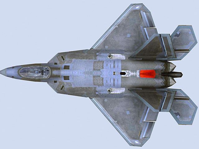 F22 fighter jet 3D Model Game ready - CGTrader.com