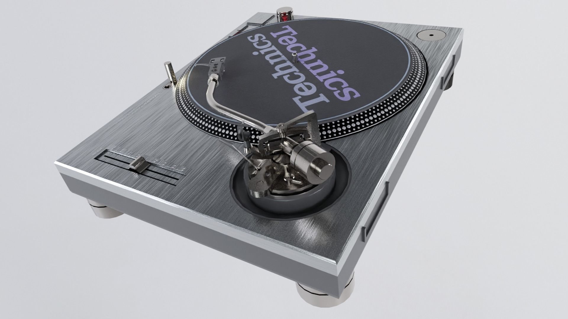 3D model Record deck VR / AR / low-poly | CGTrader