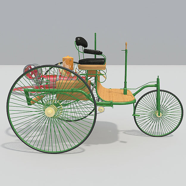 Benz Motorwagen 1886 3D model | CGTrader