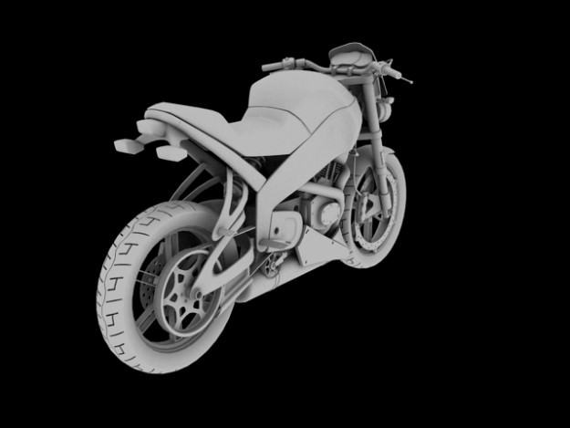 Buell XB12S Lightning 2010 3D model | CGTrader
