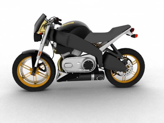 Buell XB12S Lightning 2010 3D model | CGTrader