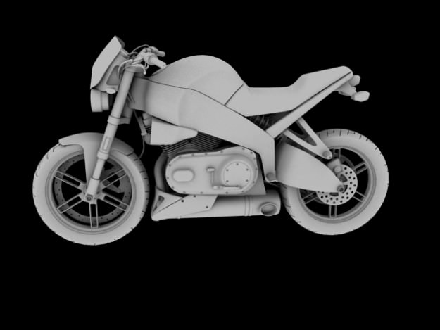 Buell XB12S Lightning 2010 3D model | CGTrader