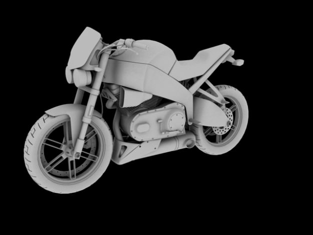Buell XB12S Lightning 2010 3D model | CGTrader