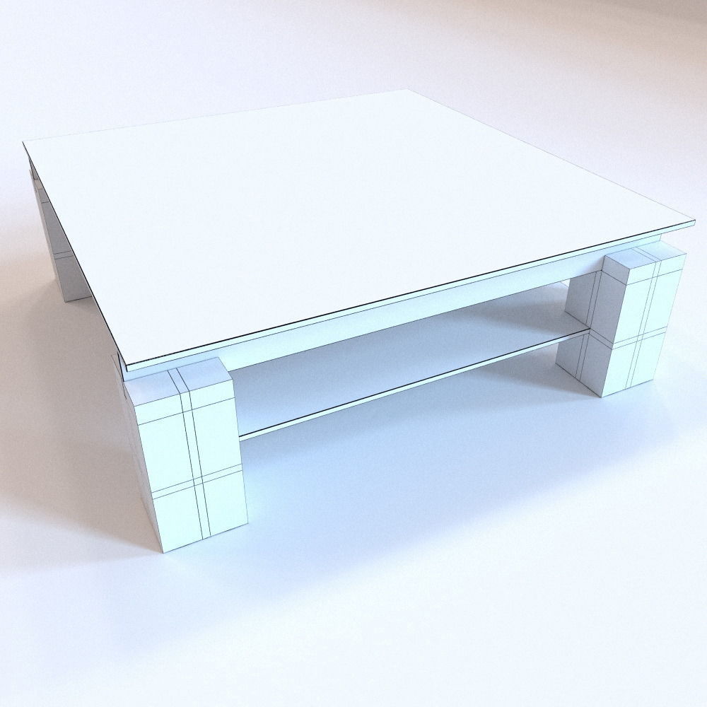 3D model Roche Bobois - Tenere Coffee Table VR / AR / low-poly | CGTrader
