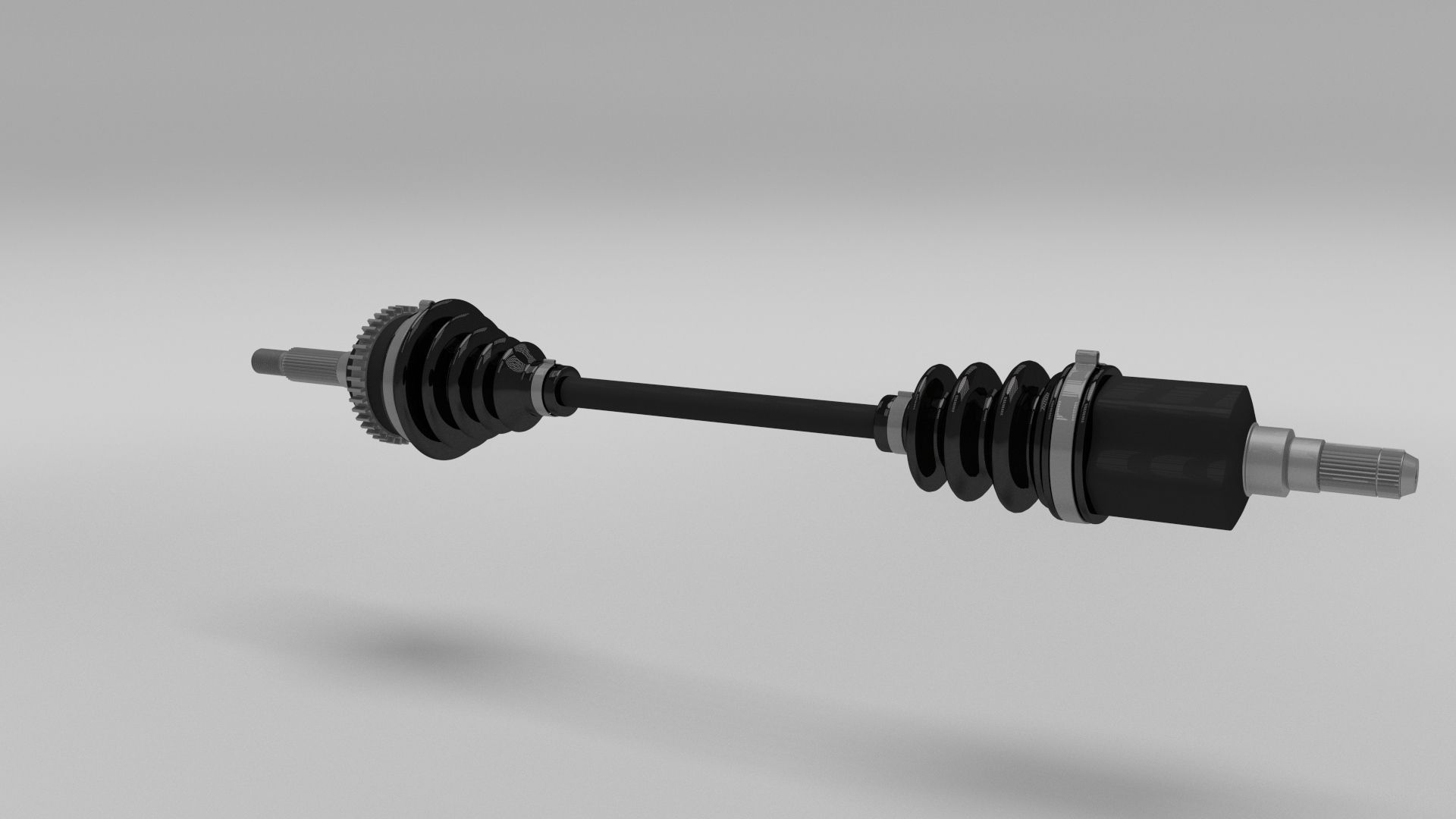 Half Axle 3D model | CGTrader