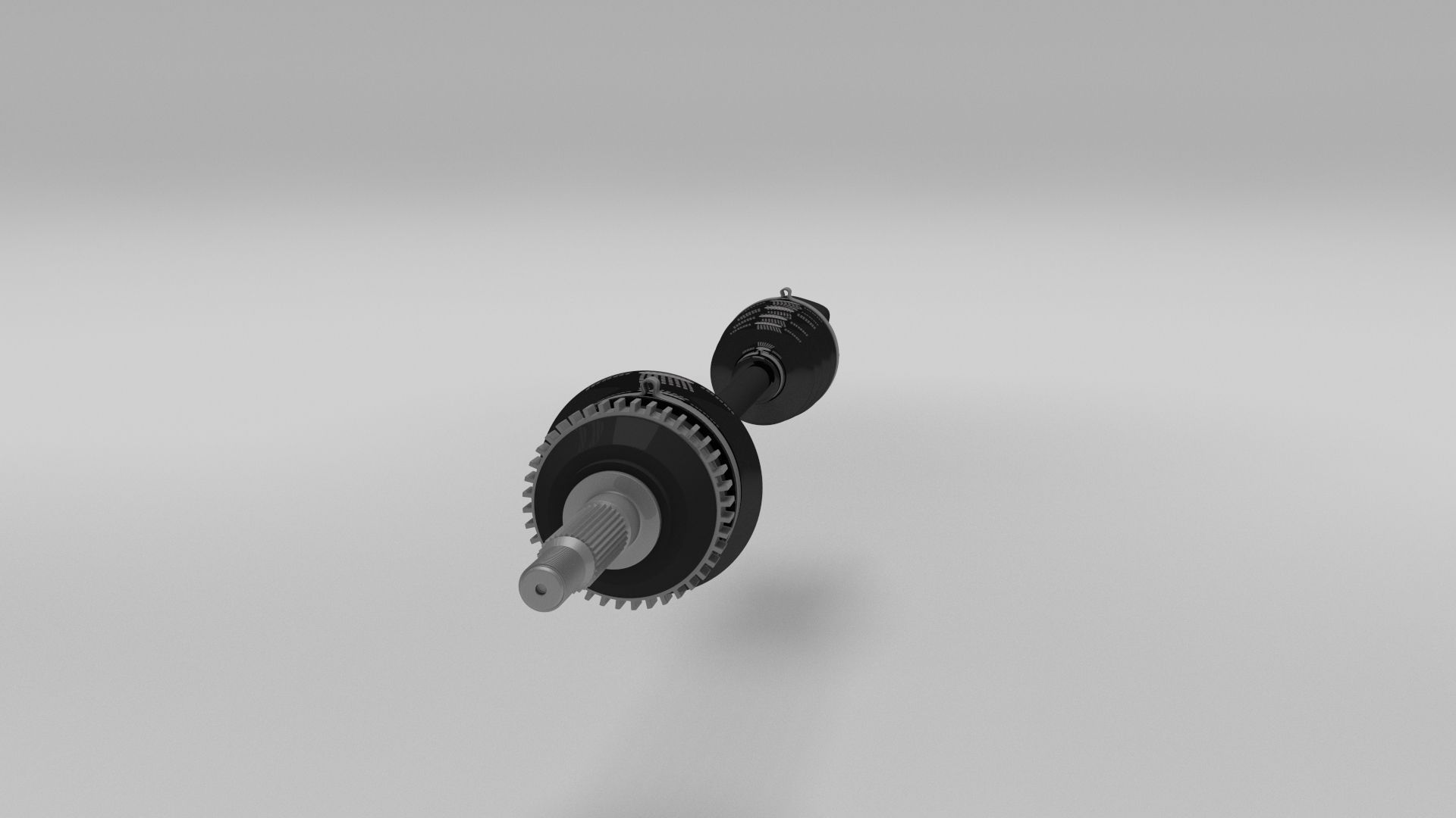 Half Axle 3D model | CGTrader
