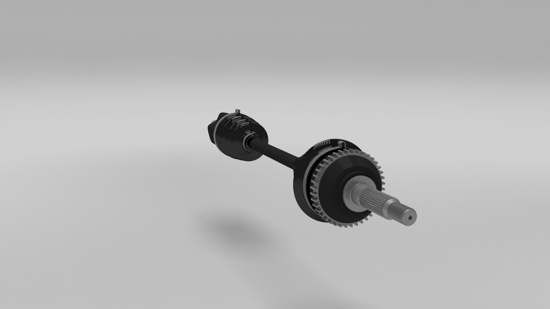 Half Axle 3D model | CGTrader