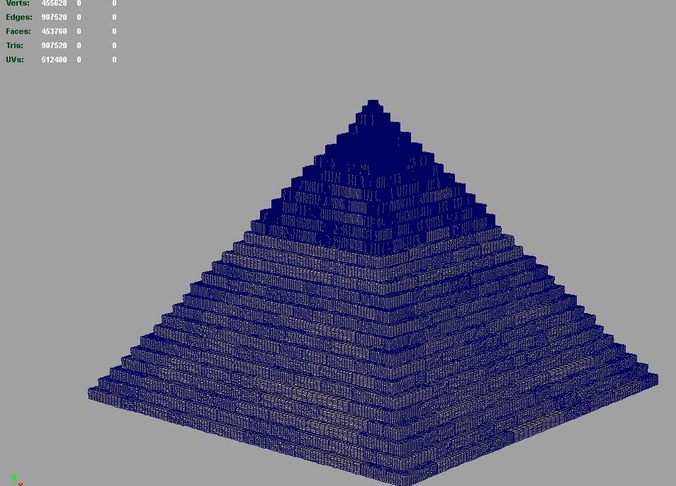 Pyramid 3D Model .obj .3ds .fbx .c4d .lwo .lw .lws .ma .mb - CGTrader.com