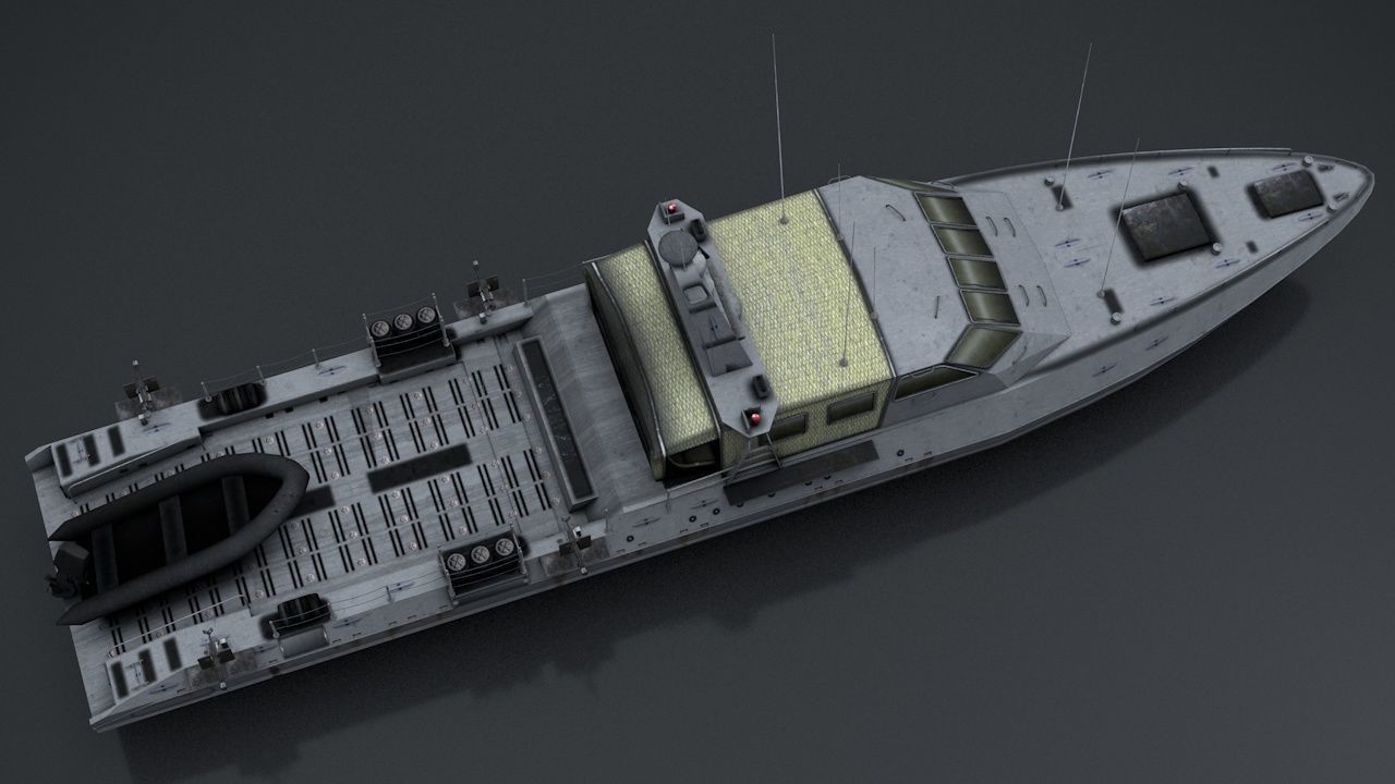 3D model Mark V Special Operations Craft VR / AR / low-poly | CGTrader