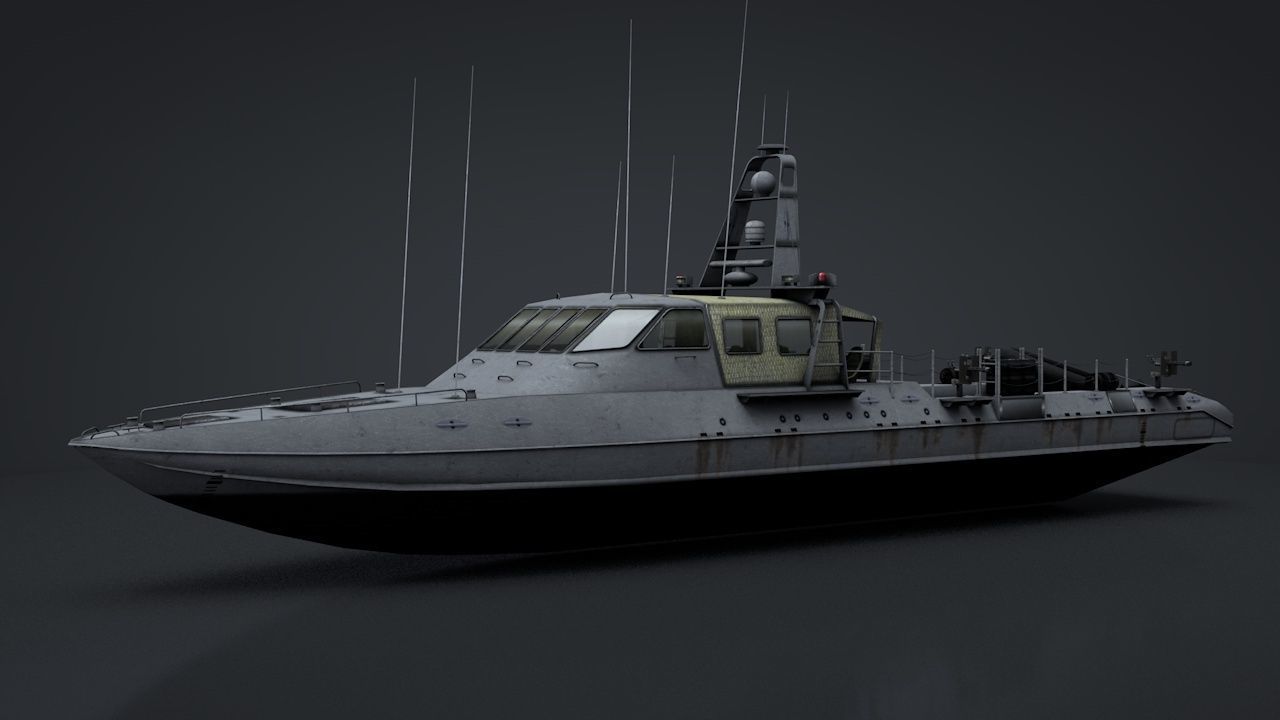 3D model Mark V Special Operations Craft VR / AR / low-poly | CGTrader