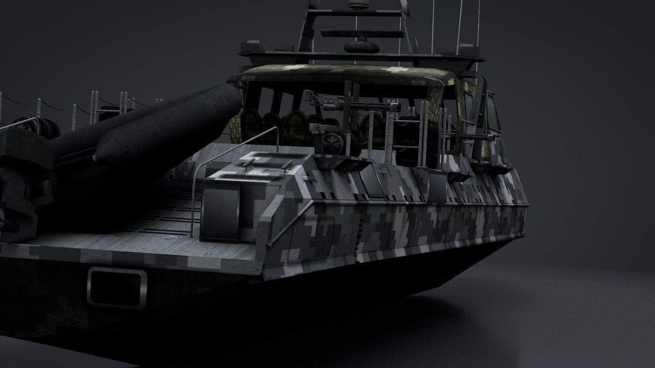 3D model Mark V Special Operations Craft VR / AR / low-poly | CGTrader