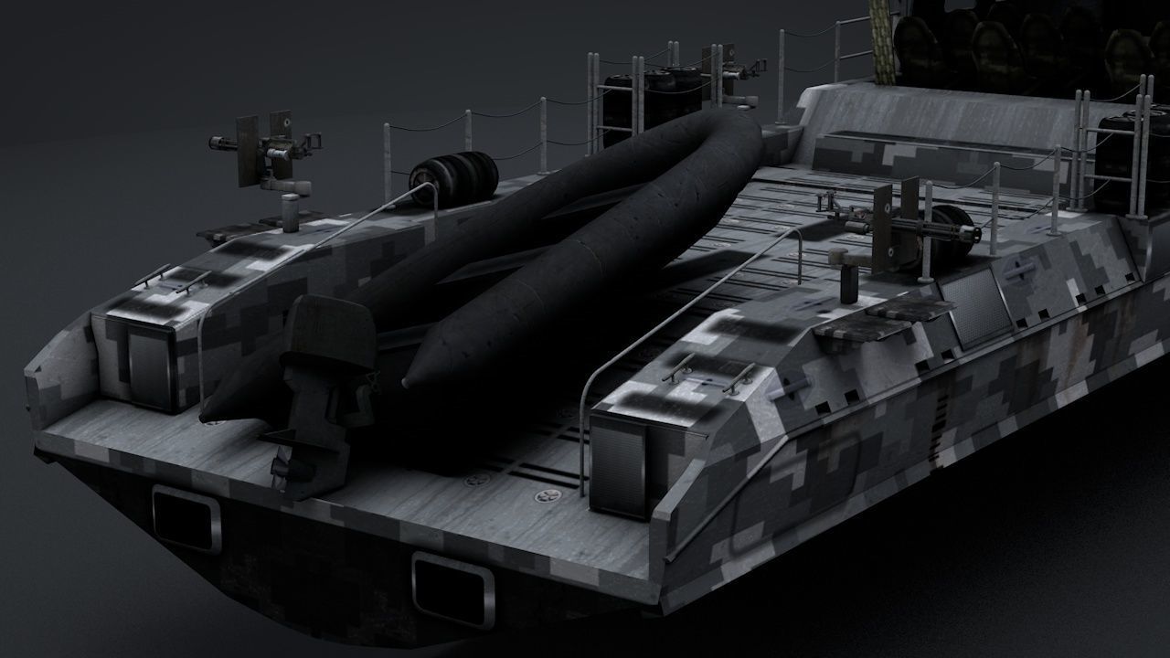 3D model Mark V Special Operations Craft VR / AR / low-poly | CGTrader