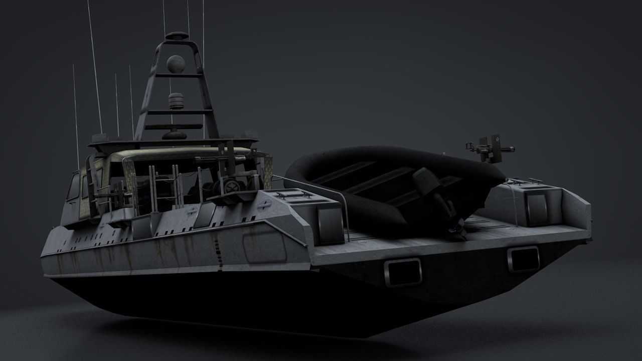 3D model Mark V Special Operations Craft VR / AR / low-poly | CGTrader