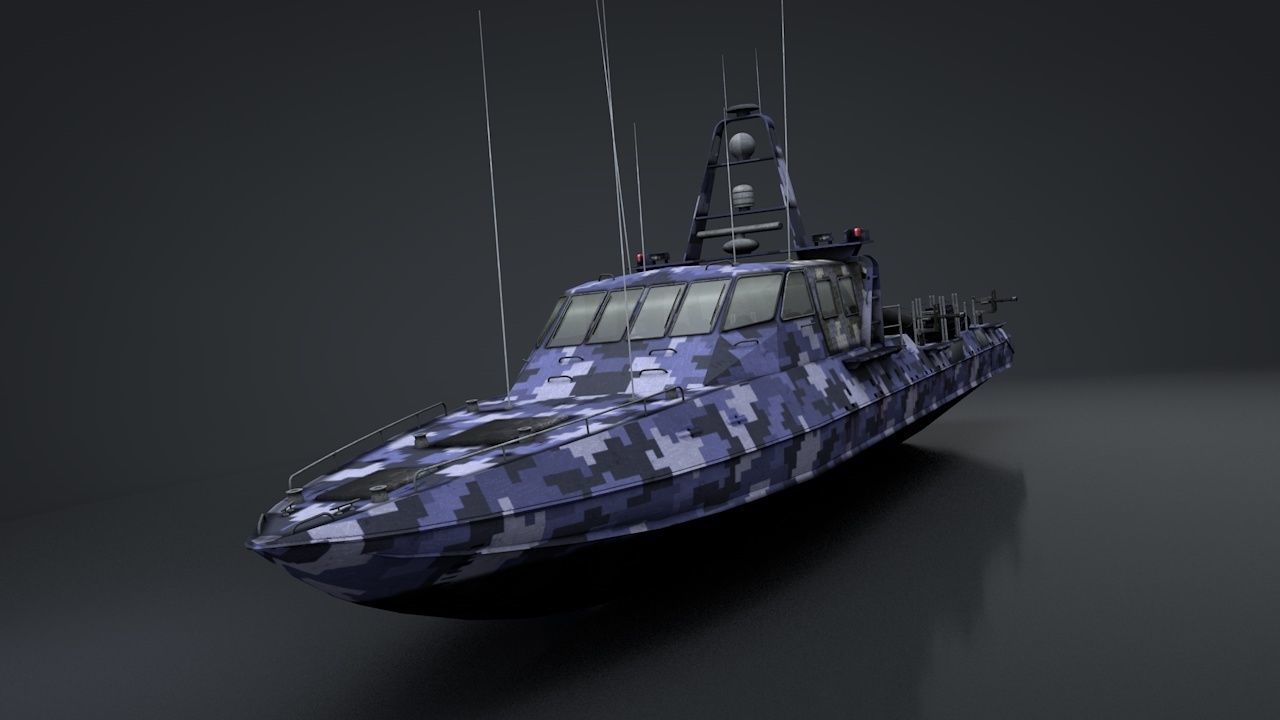 3D model Mark V Special Operations Craft VR / AR / low-poly | CGTrader