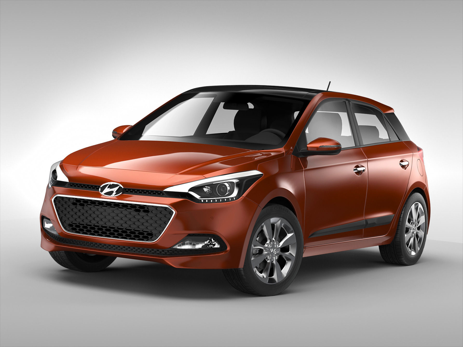 Hyundai i20 2015 3D model | CGTrader