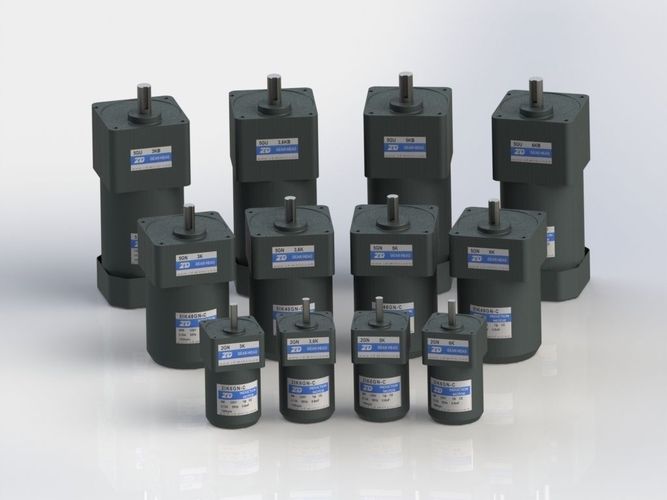 ZD-MOTOR gearmotor 3D Model .sldprt .sldasm .slddrw - CGTrader.com