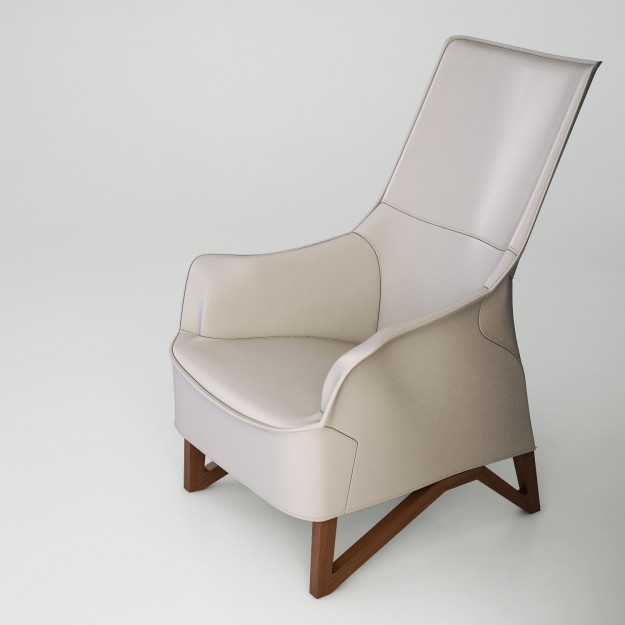 Giorgetti Mobius armchair 3D model | CGTrader